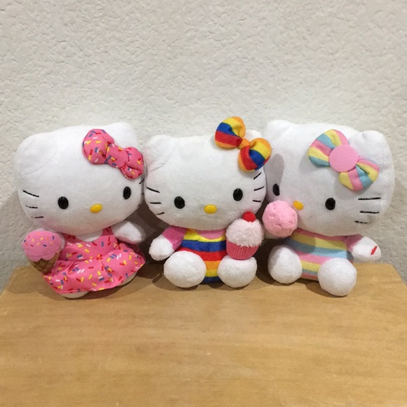Hello Kitty | Other | Rare Hello Kittycollection By Sanrio Plush Lot ...